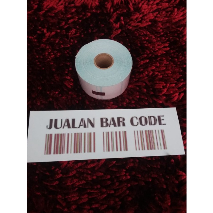Uk SEMICODE LABEL STICKER PAPER 4 CM X 3 CM, 1 LINE, CORE 1 INCH | Shopee Thailand