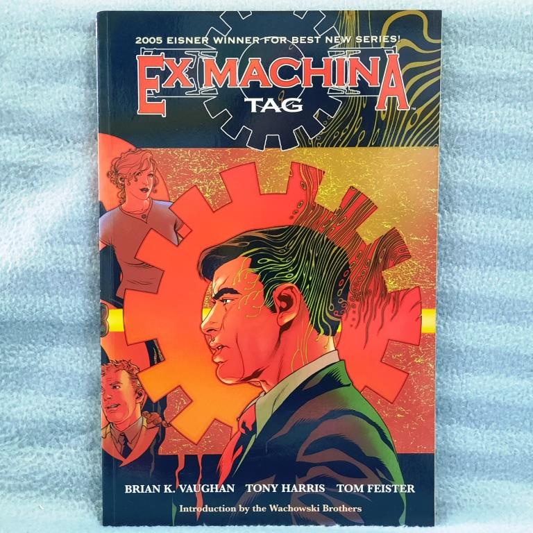 Ex Machina TPB 2 (การ์ตูน DC/Wildstorm) Brian K Vaughan, Tony Harris ...