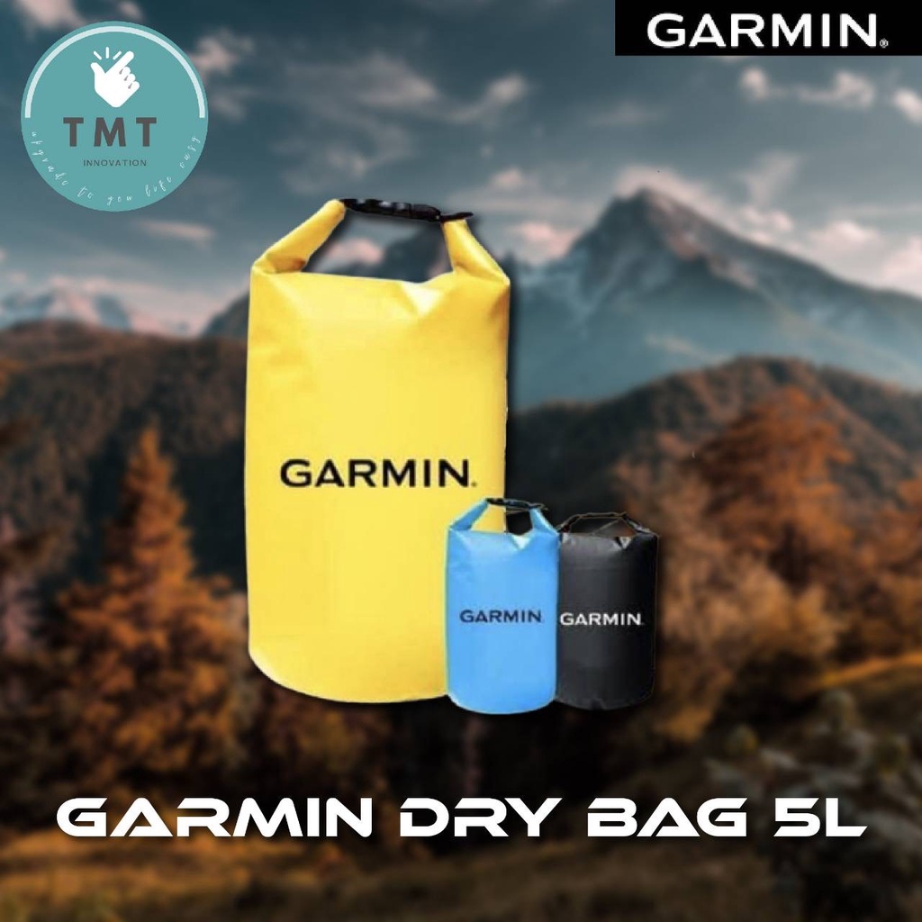 Garmin กระเป๋ากันน้ำ 5 ลิตร รุ่น GM DRY BAG 5L น้ำหนักเบา พกพาง่าย ...