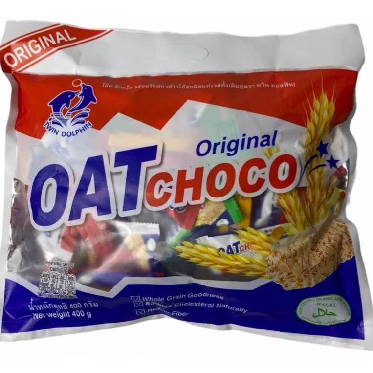 OAT CHOCO (Original) ขนมข้าวโอ้ต ธัญพืชอัดแท่ง รสออริจินัล 400 g ...