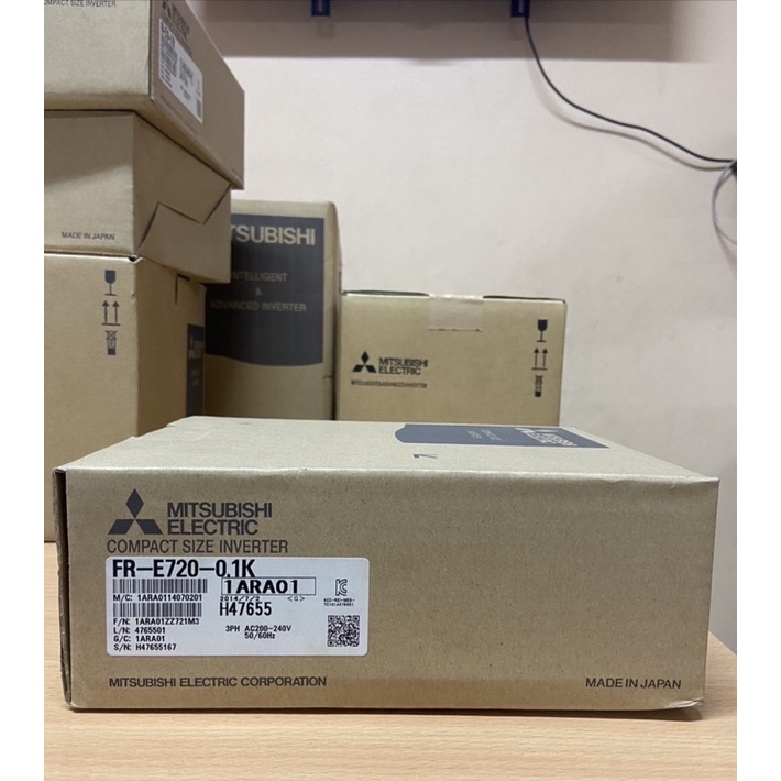 Mitsubishi Inverter FR-E720-0.1K (New) | Shopee Thailand