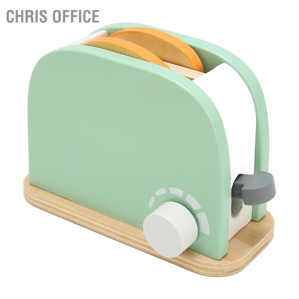 Chris office Toaster Toy Set Safe Durable Solidwood Round Edges Hand ...