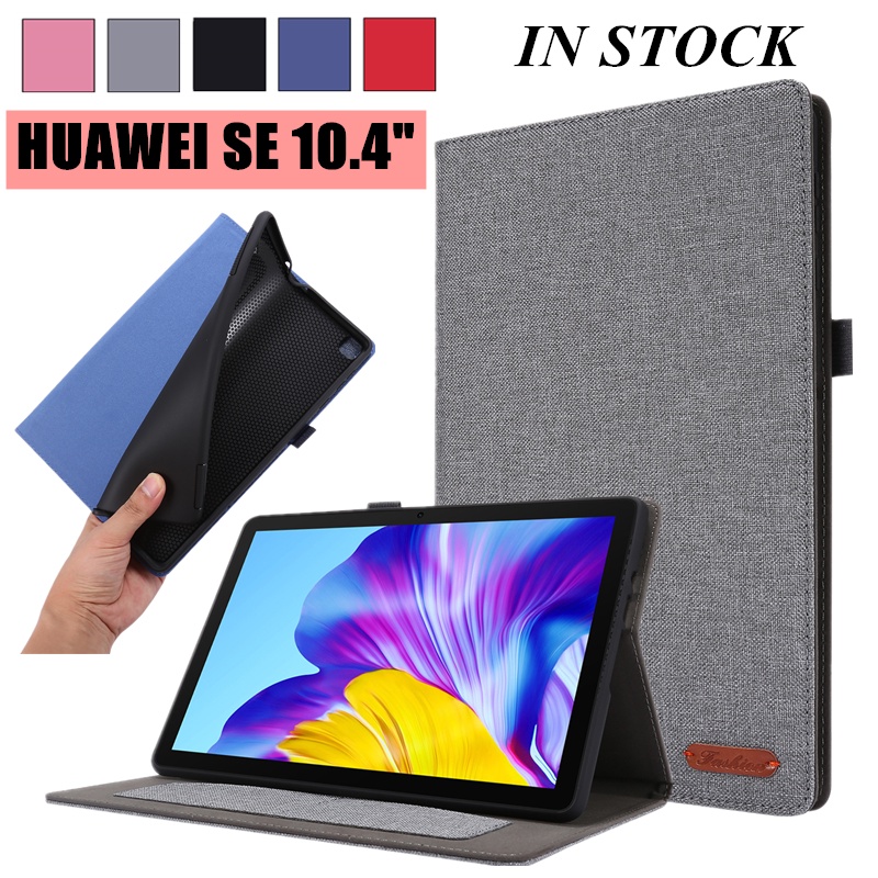 เคสหนัง ฝาพับ พร้อมช่องใส่บัตร สําหรับ Huawei MatePad SE 10.4 นิ้ว AGS5-L09 AGS5-W09 2022 ...
