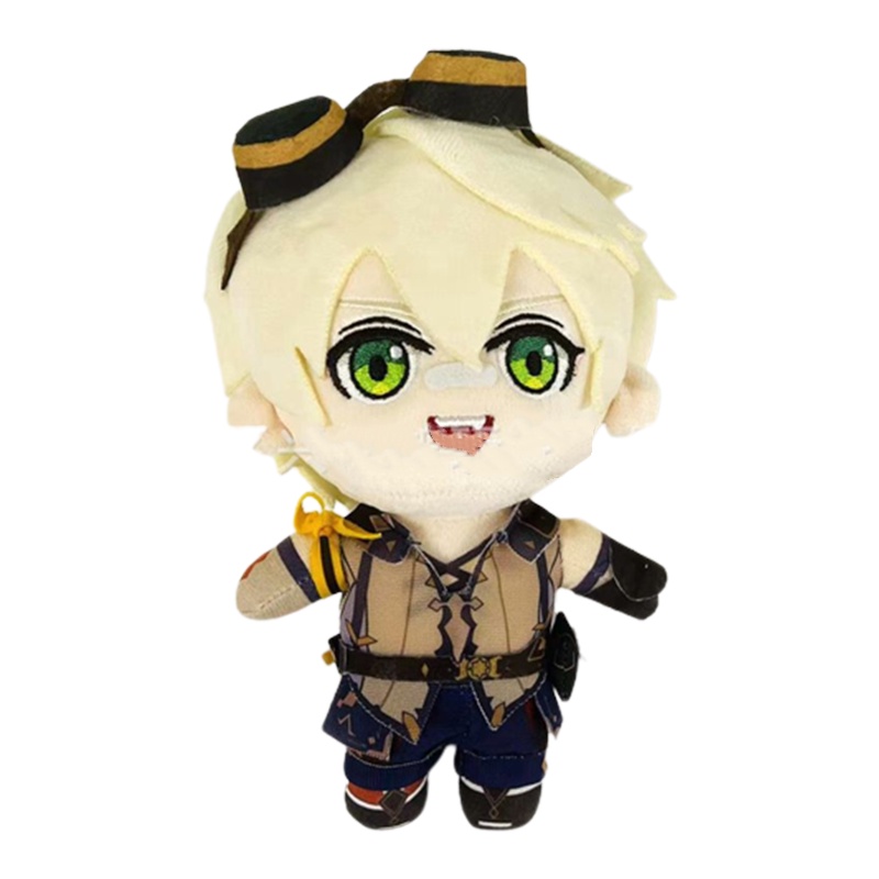20cm Genshin Impact Role Wanderer Faruzan Layla Kaveh Zhongli Plush Toy ...