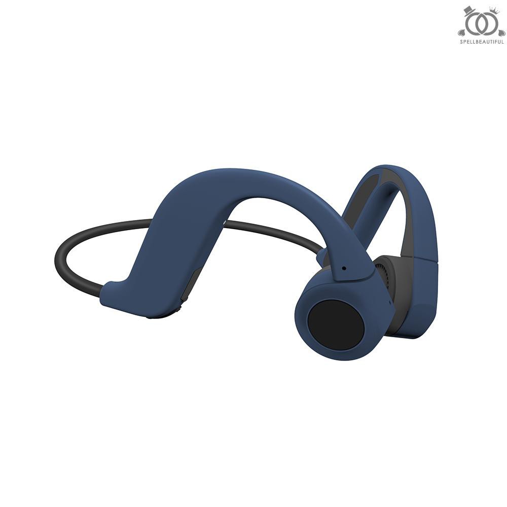 ღღX9 Bone Conduction Wireless Headphones Bluetooth Stereo Earphones IPX5 Sports Headset Built-in ...