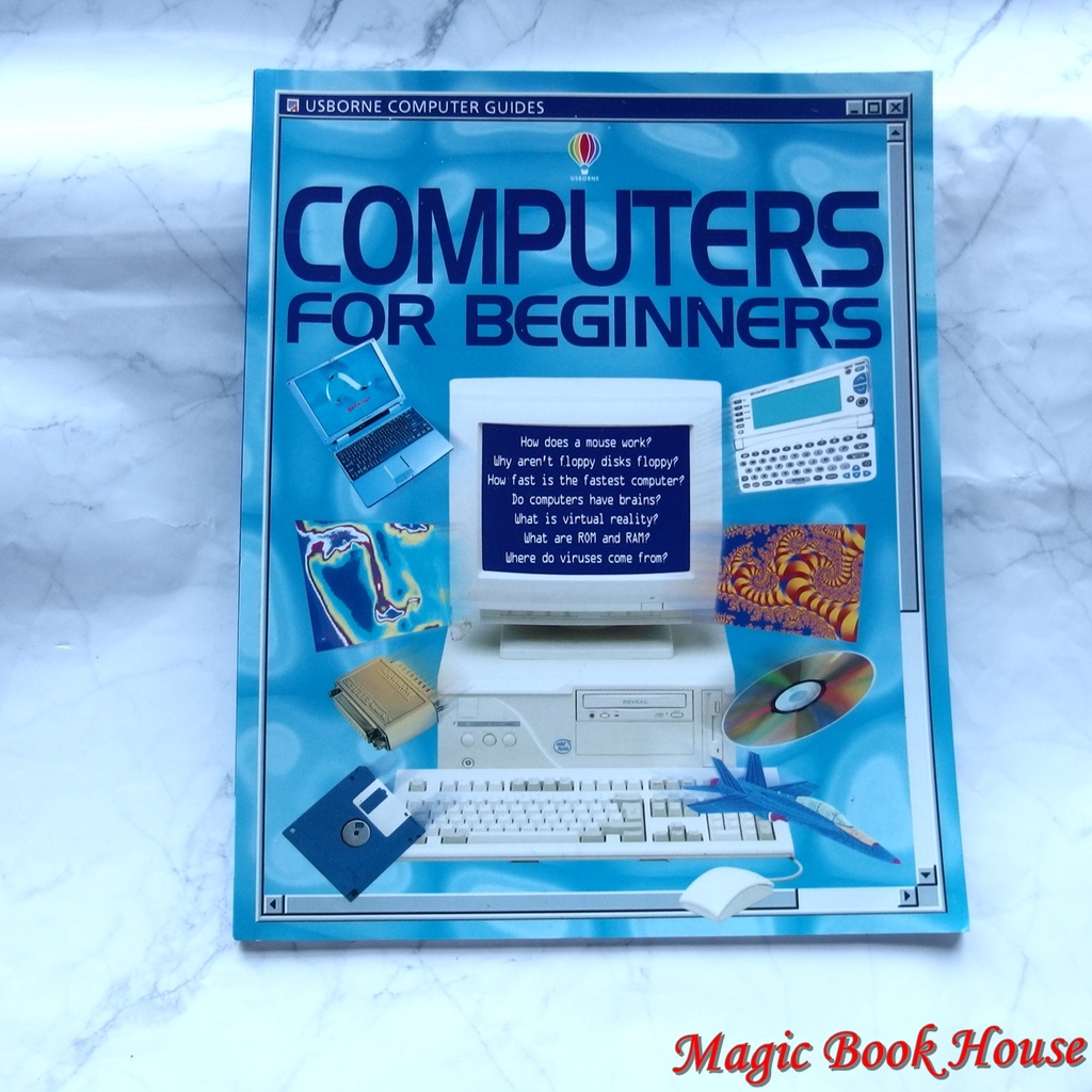 COMPUTERS FOR BEGINNERS : หนังสือความรู้ ภาษาอังกฤษ (มือสอง) ปกอ่อน ขนาด เล่มใหญ่ สภาพ ดี-ดีมาก ...