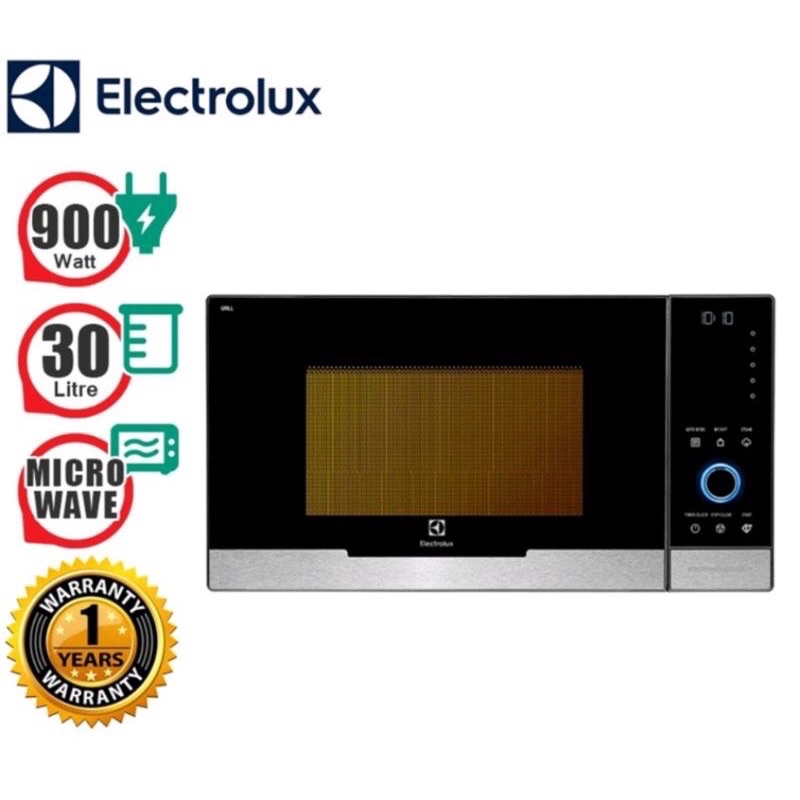 Electrolux EMS3085X ไมโครเวฟ (30 ลิตร) รุ่น EMS3085X | Shopee Thailand