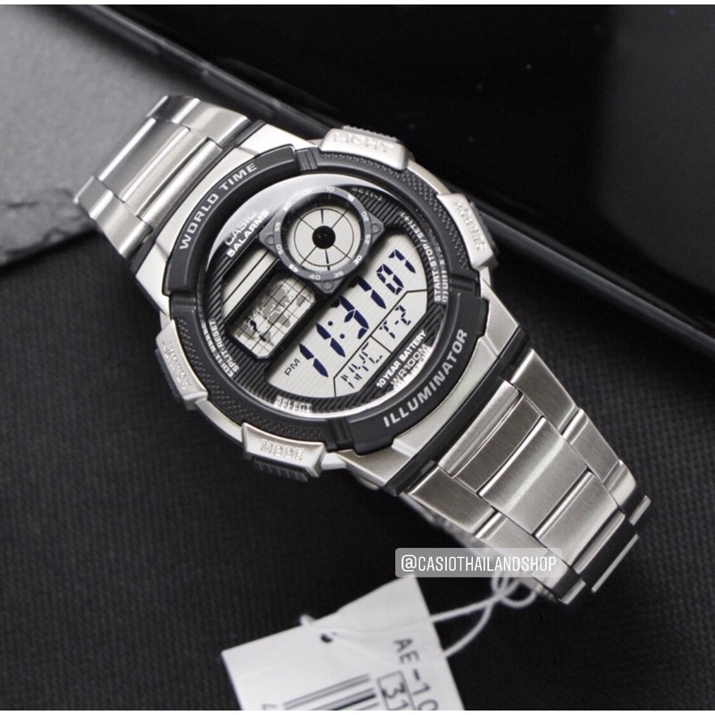 🎁CASIO STANDARD AE-1000WD-1A ของแท้ 100% พร้อมส่ง ประกัน1ปี | Shopee Thailand