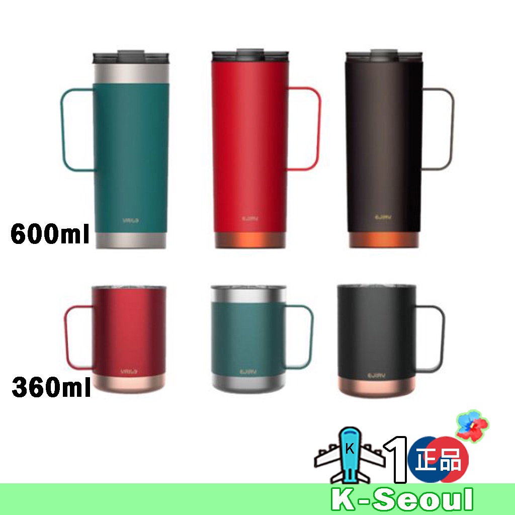 [K-Living] Ejiry กระติกน้ําร้อน สเตนเลส 3 สี 600 มล. 360 มล. | Shopee Thailand