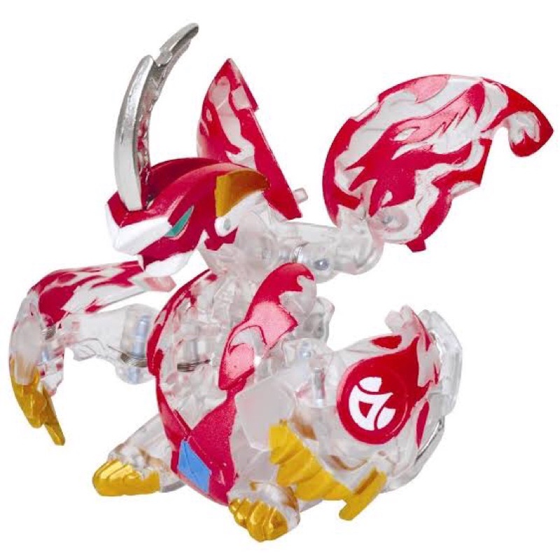 Bakugan BakuTech Pyrus Clear Rise Dragaon Translucent Sega Japan #บาคุ ...
