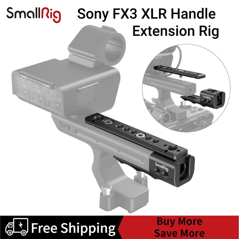 SmallRig Sony FX3 XLR Handle Extension Rig MD3490 | Shopee Thailand