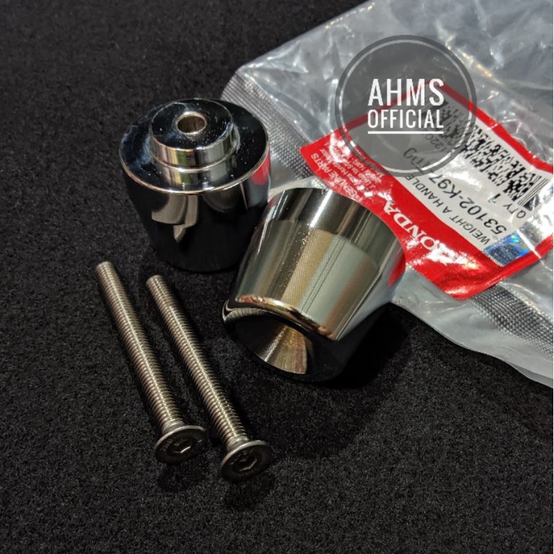 Jalu แฮนด์บาร์ PCX ของแท้ AHM Bolt L สเตนเลส | Shopee Thailand