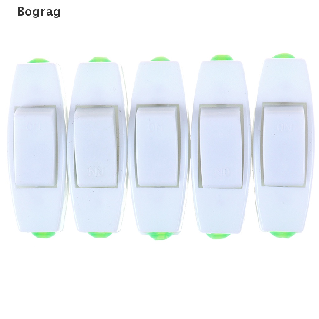 [Bogr] สวิตช์โยกเปิด ปิด AC 110V 220V 6A COD 5 ชิ้น | Shopee Thailand