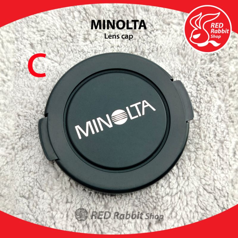 Minolta lens cap ฝาแท้ Minolta ฝาหน้า มินอลต้า ของแท้ Minolta 49mm 55mm ...