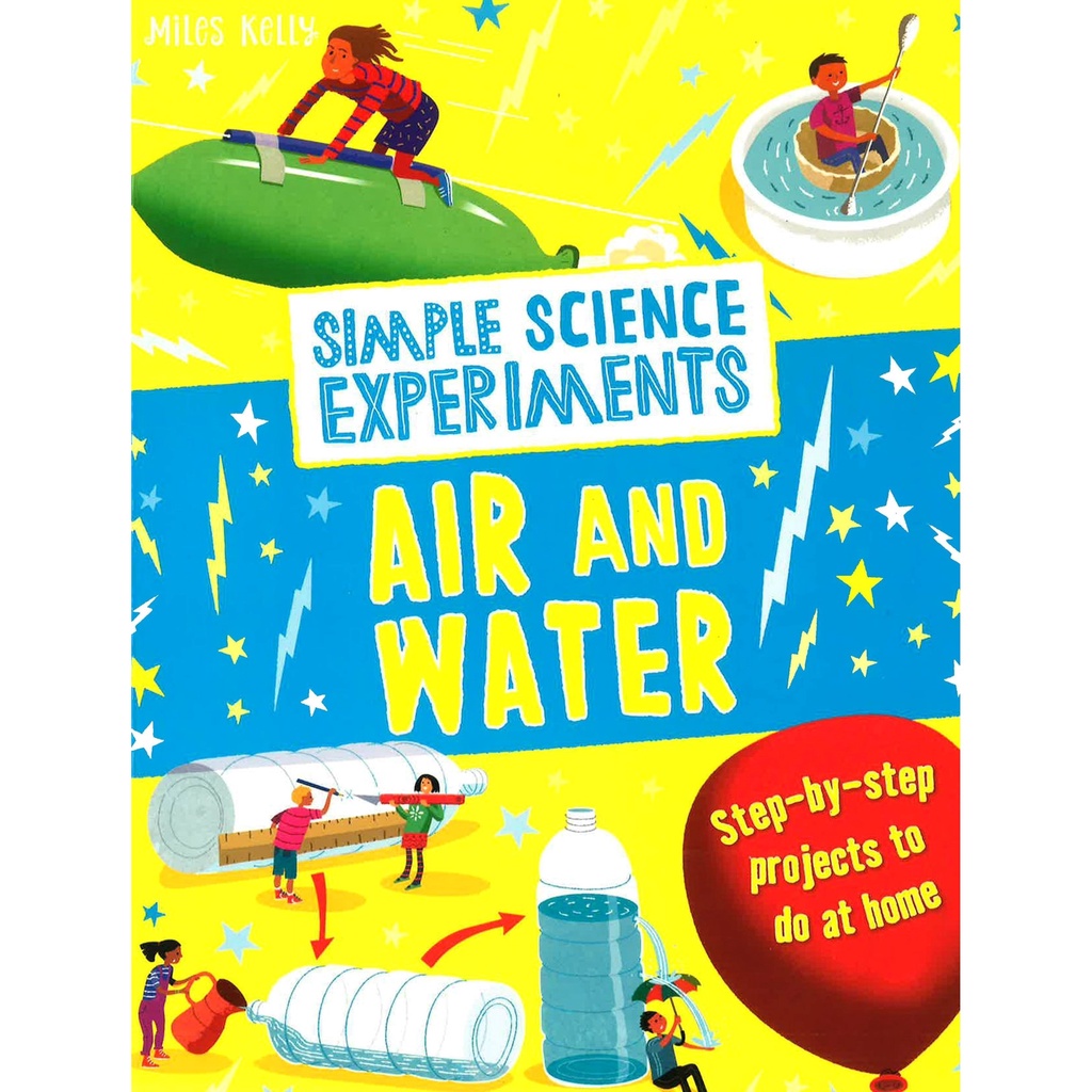 Simple Science Experiments Air And Water Miles Kelly หนังสือเด็ก การ ...