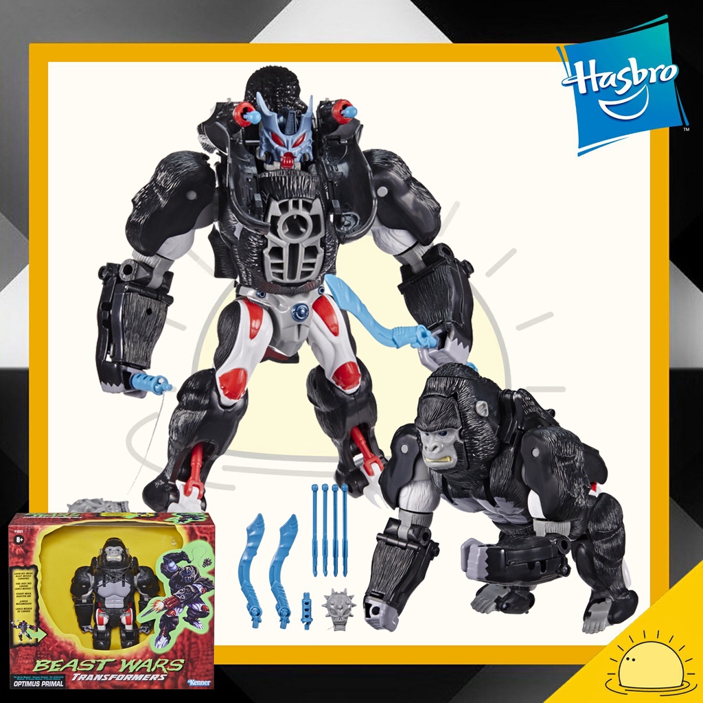 Hasbro Transformers Toys Vintage Beast Wars Optimus Prime Collectible ...