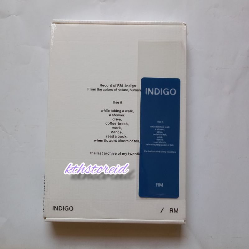Rm BTS - Indigo (Book Edition/Postcard Edition) | Shopee Thailand