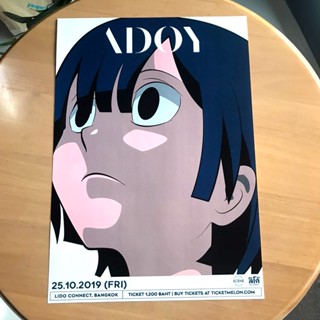ADOY Poster Tour & Live Concert 12x17 inch โปสเตอร์ทัวร์ อะดอย วงซิน ...