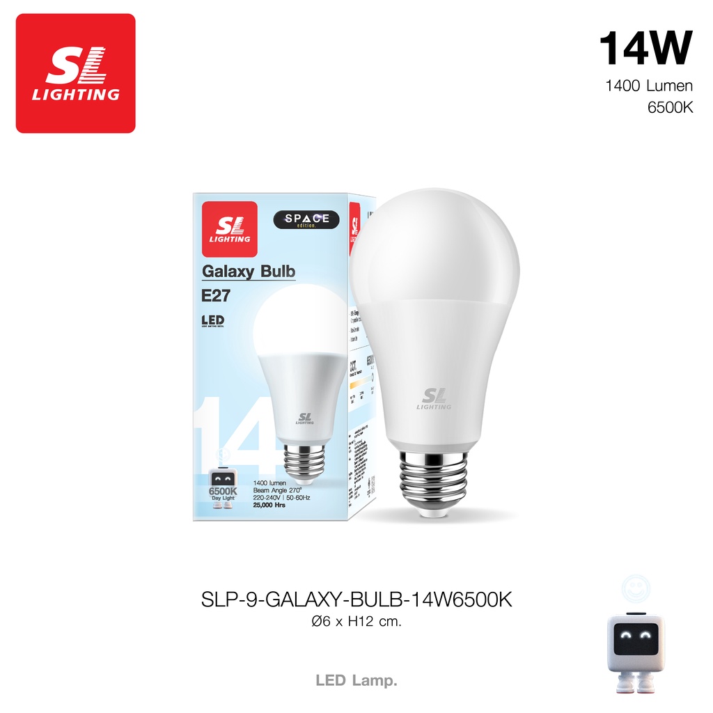 SL LIGHTING | LED GALAXY BULB 9W, 13W, 15W , 18W ขั้วหลอด E27 มีให้ ...