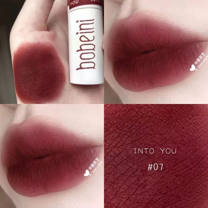 ลิปโคลน ลิปสติ ลิปสติกกันน้ำ เนื้อแมตต์ Bobeini lips เนื้อแมตต์ กันน้ำ ...