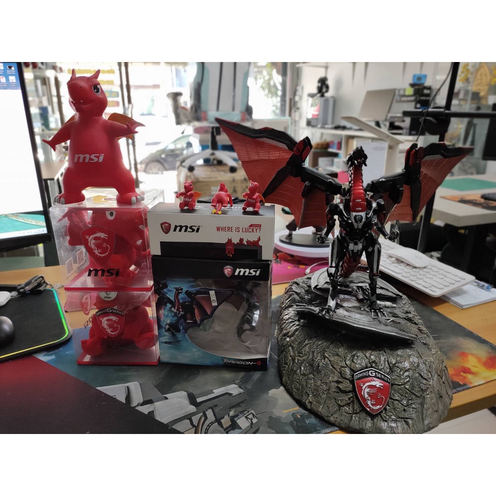 ขาย MSI Dragon-G Mini Series ฟิกเกอร์ MSI+ตุ๊กตา Limited Edition ...