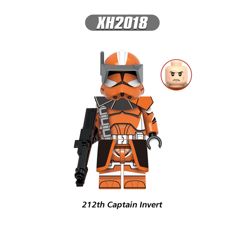 ของเล่นตัวต่อฟิกเกอร์ Captain Alpha Star Wars เสริมการศึกษา สําหรับเด็ก ...