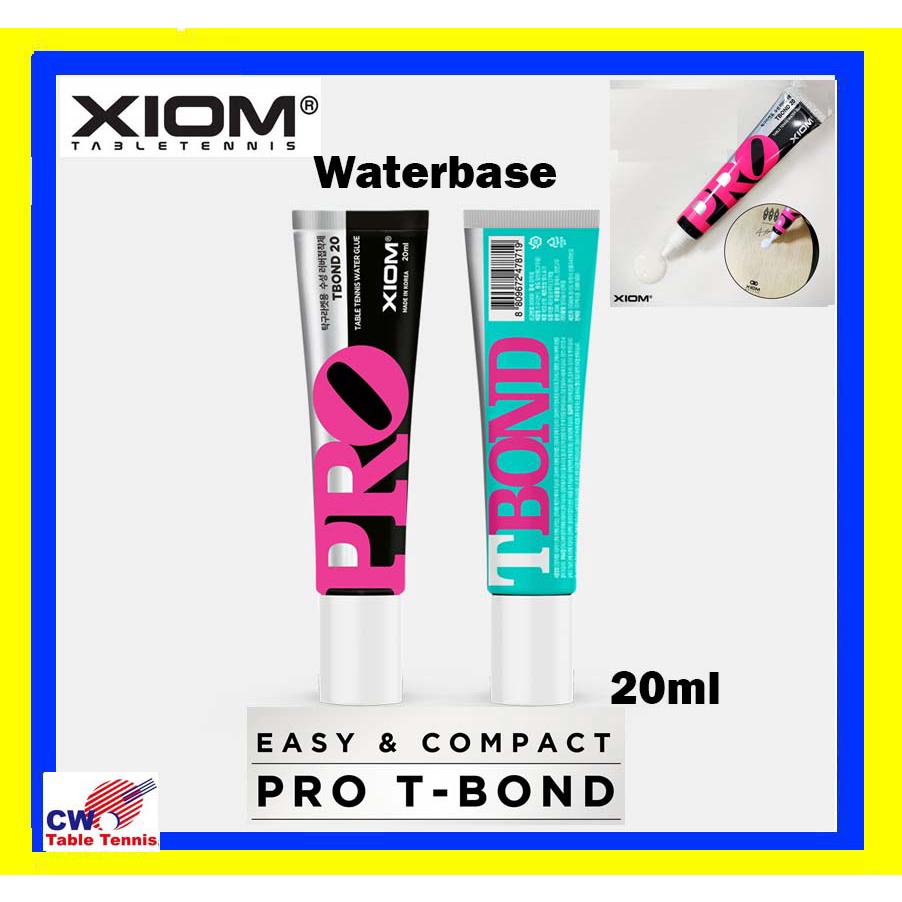 Xiom PRO T-BOND 20 กาว Watebase กาวปิงปอง กาวยางปิงปอง กาวยาง Gam Waterbase | Shopee Thailand