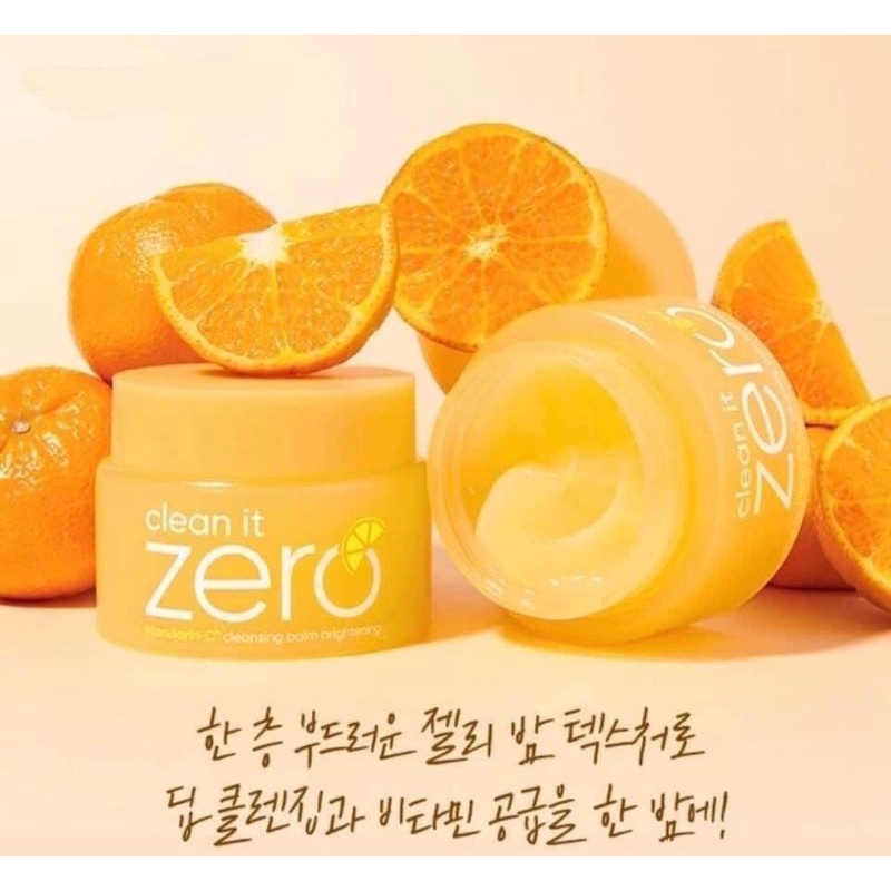 Banila Co Clean it Zero Mandarin-C Cleansing Balm Brightening 25ml ...