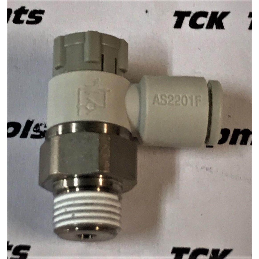 SMC SPEED CONTROL รุ่น AS2201F-02-08SA (เกลียว 1/4 SMC SPEED CONTROL รุ่น AS2201F-02-08SA (เกลียว 1/4