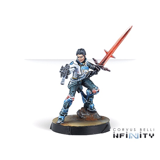 Infinity : O12 : Shona Carano, Aristeia! Swordmaster (Submachine gun ...