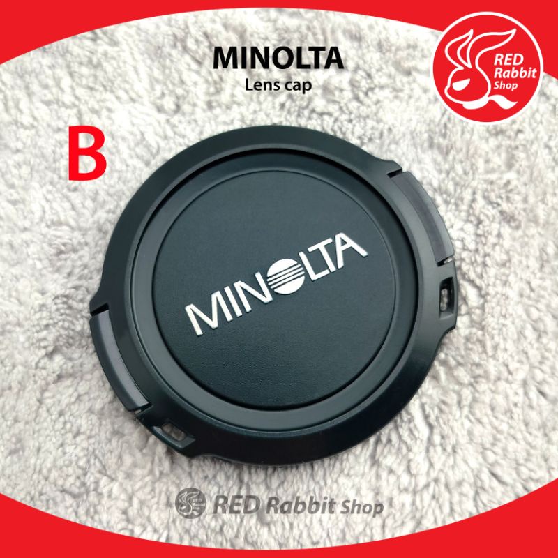 Minolta lens cap ฝาแท้ Minolta ฝาหน้า มินอลต้า ของแท้ Minolta 49mm 55mm ...