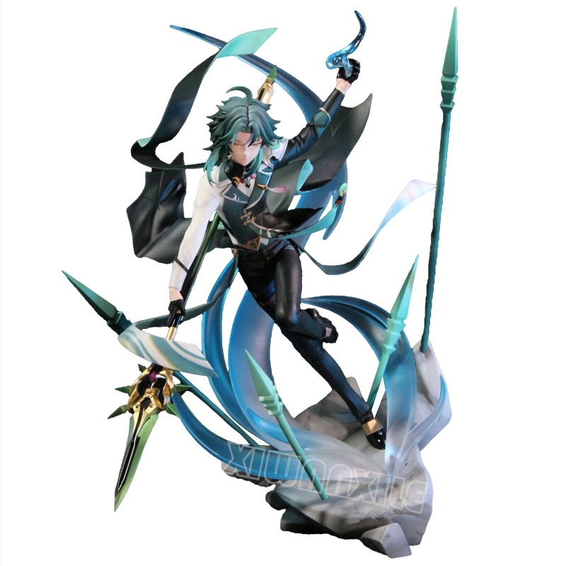 30cm Genshin Impact Xiao Vigilant Yaksha Anime Figure Genshin Impact ...