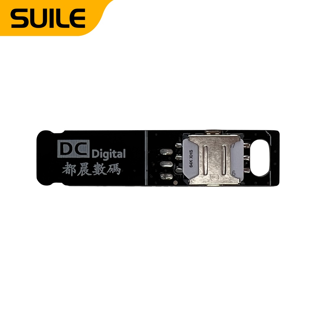 SUILE อะแดปเตอร์เครื่องอ่านซิมการ์ด Apple Nano（4FF）การ์ดใบเดียว(เสียบ ...