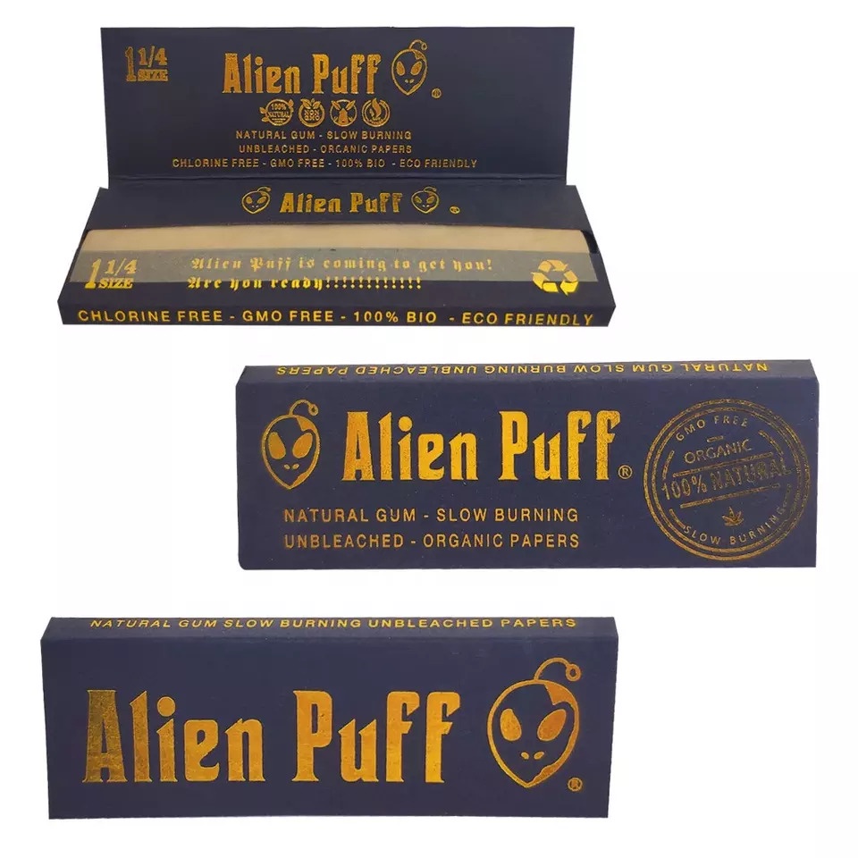 กระดาษโรล 78 mm alien puff แบบไม่มีกรอง สายเขียว | Shopee Thailand