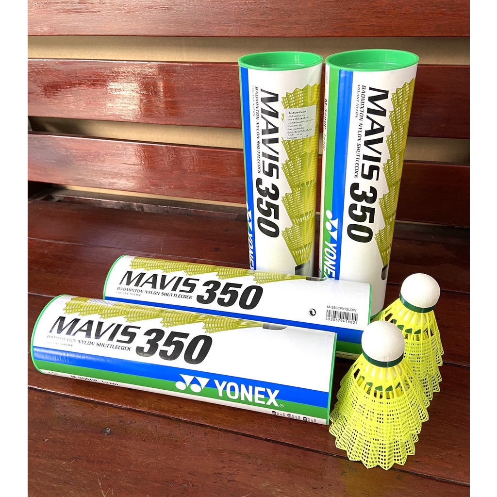 ลูกแบดมินตัน พลาสติก YONEX MAVIS 350 ฝาสีเขียว YONEX THAILAND | Shopee ...