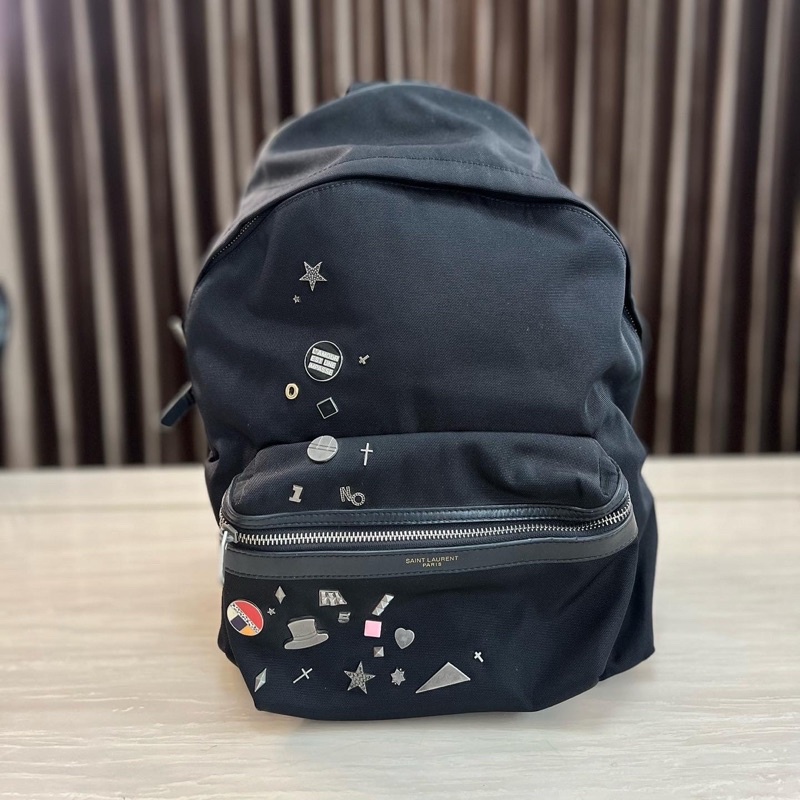 กระเป๋าเป้ Yves Saint Laurent Back Pack Limited ของแท้ เป้ YSL | Shopee ...