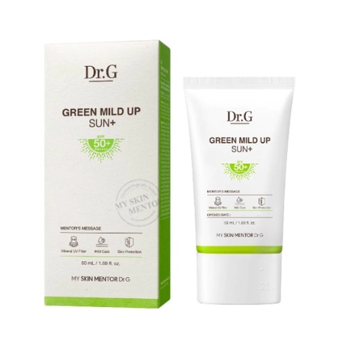 Dr.G RED Blemish Clear Soothing Cream 50ml, 70ml / Green Mild Up Sun+ ...