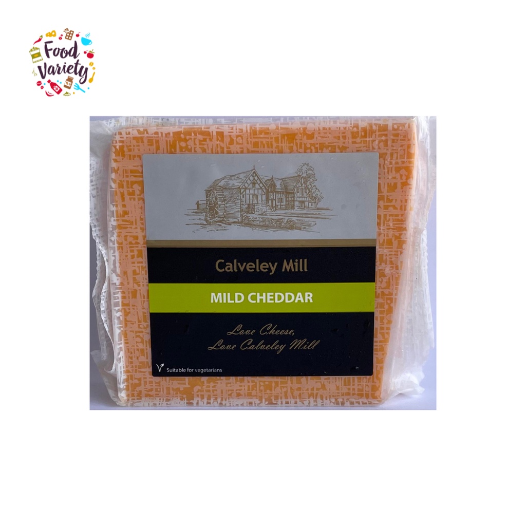 Calveley Mill Coloured Mild Cheddar Cheese 200g แคลฟ์เลย์ มิลล์ ชีสเชด ...