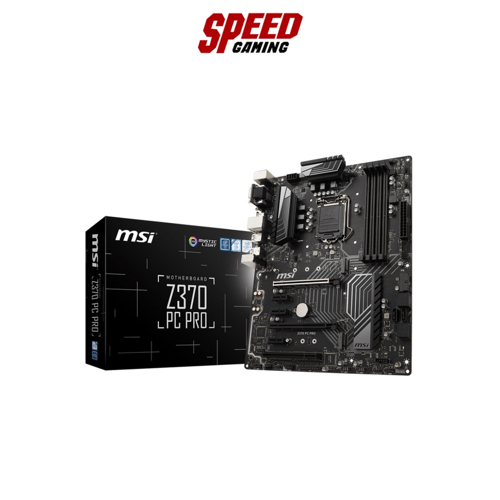 MSI MAINBOARD Z370 PC PRO LGA1151 DDR4 By Speed Gaming | Shopee Thailand