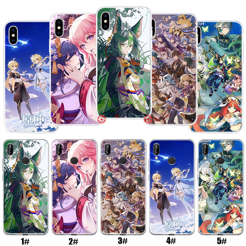 เคสโทรศัพท์มือถือ ลาย Genshin Impact สําหรับ Xiaomi Mi F1 10T 11 11T ...