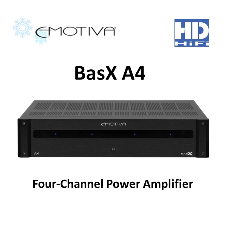 EMOTIVA BasX A4 Four-Channel Power Amplifier | Shopee Thailand