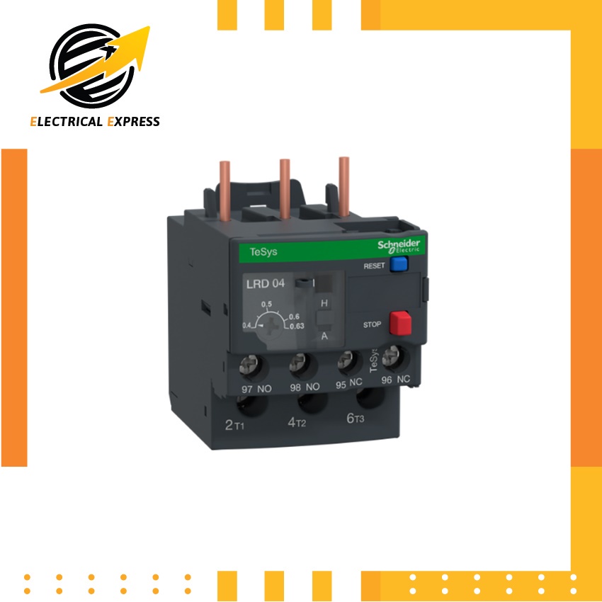 Schneider / โอเวอร์โหลดรีเรย์ / Overload Relay / LRD04 | Shopee Thailand