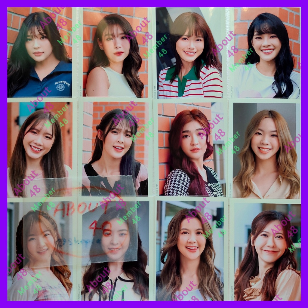 รูปพิเศษ ดินสอ (1/2) Jiwaru Days 1st Gen BNK48 เฌอปราง มิวสิค ปัญ เจน ...