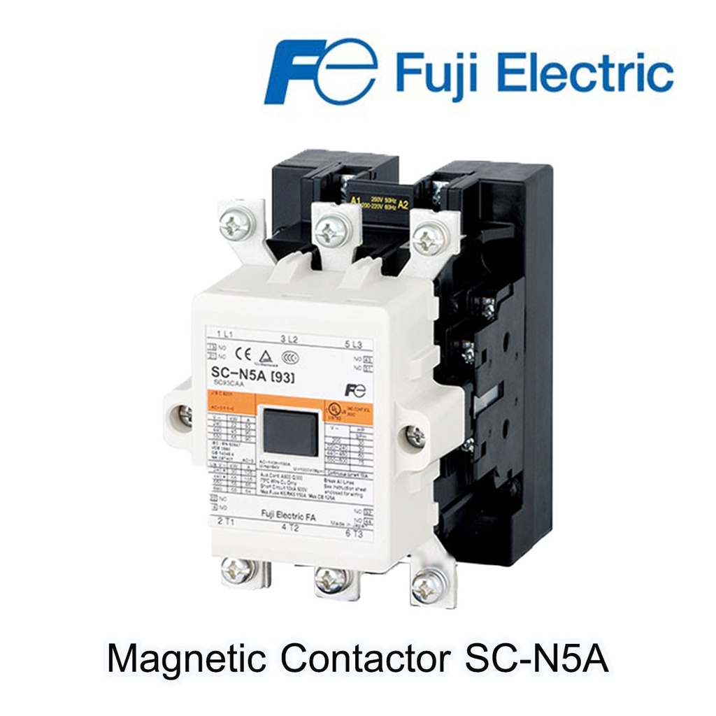 Magnetic Contactor SC-N5A 220-240VAC ยี่ห้อ Fuji | Shopee Thailand