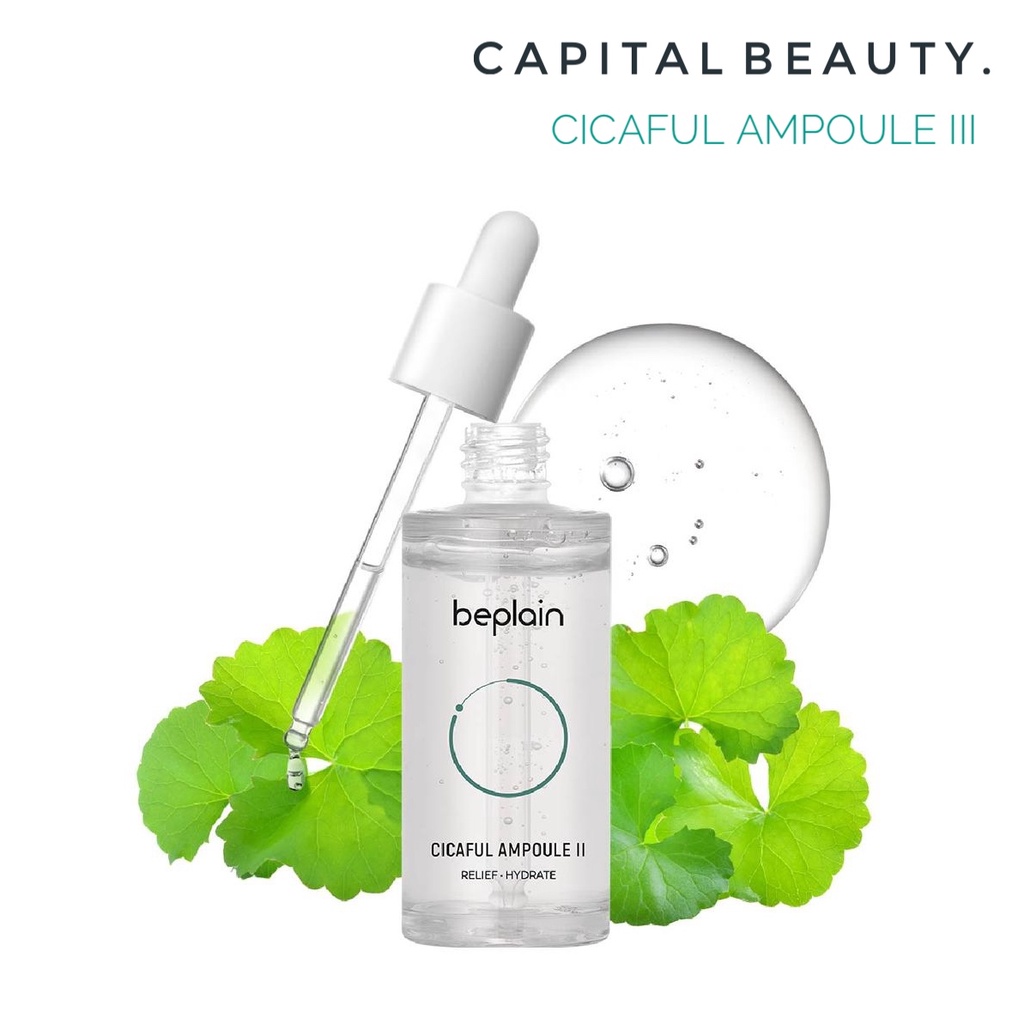 BE PLAIN Cicaful Ampoule II แอมพูลบำรุงผิว (EXP. 16/1/2025) | Shopee ...