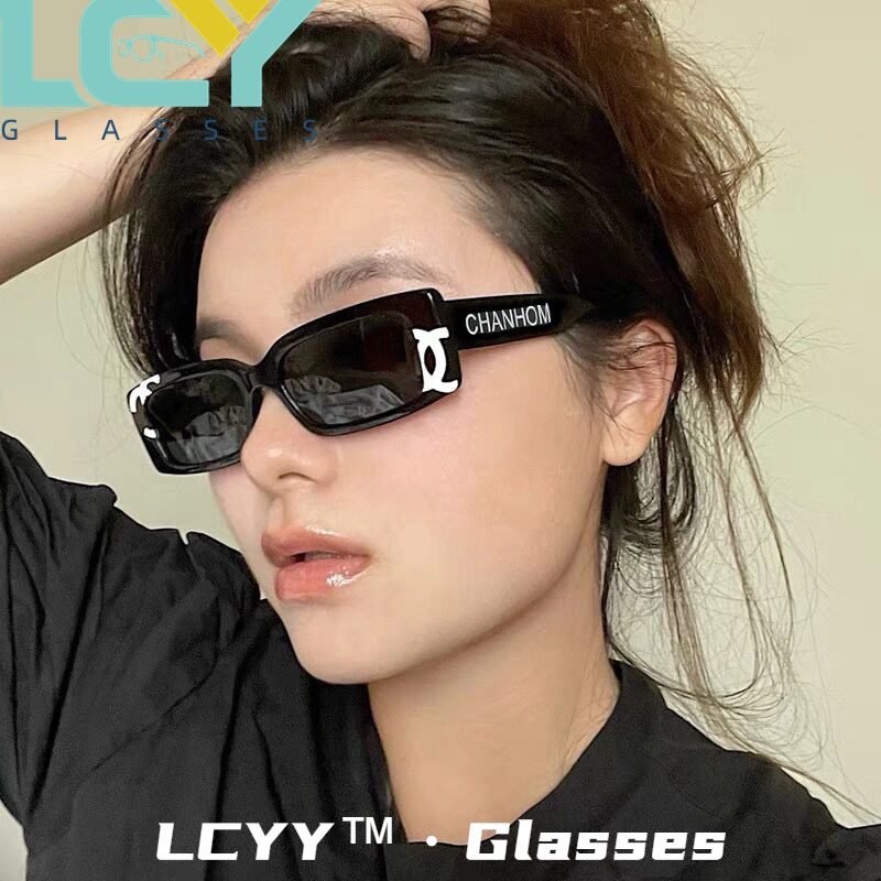 Lcyy2023 ใหม่ แว่นตากันแดดแฟชั่น ทรงสี่เหลี่ยม ขนาดเล็ก สไตล์เกาหลี 5407 | Shopee Thailand