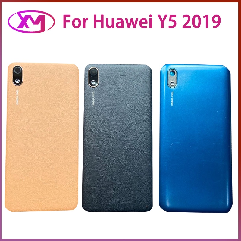 Huawei Y5 2019 AMN-LX9 LX1 LX2 LX3 ฝาหลังแบตเตอรี่ประตูกรณีด้านหลัง ...