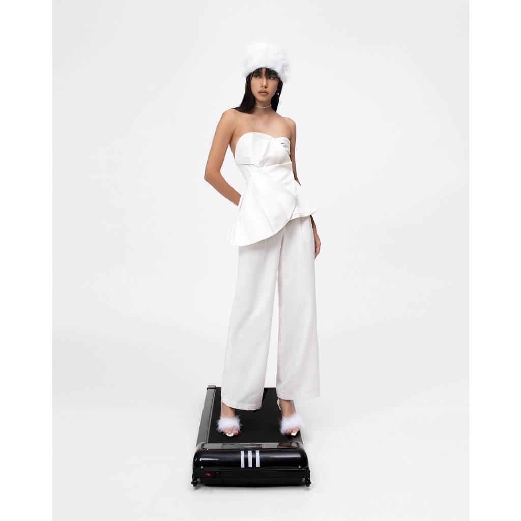 Lseoul Q0226 กางเกงผ ้ าใบหรูหรา | Shopee Thailand