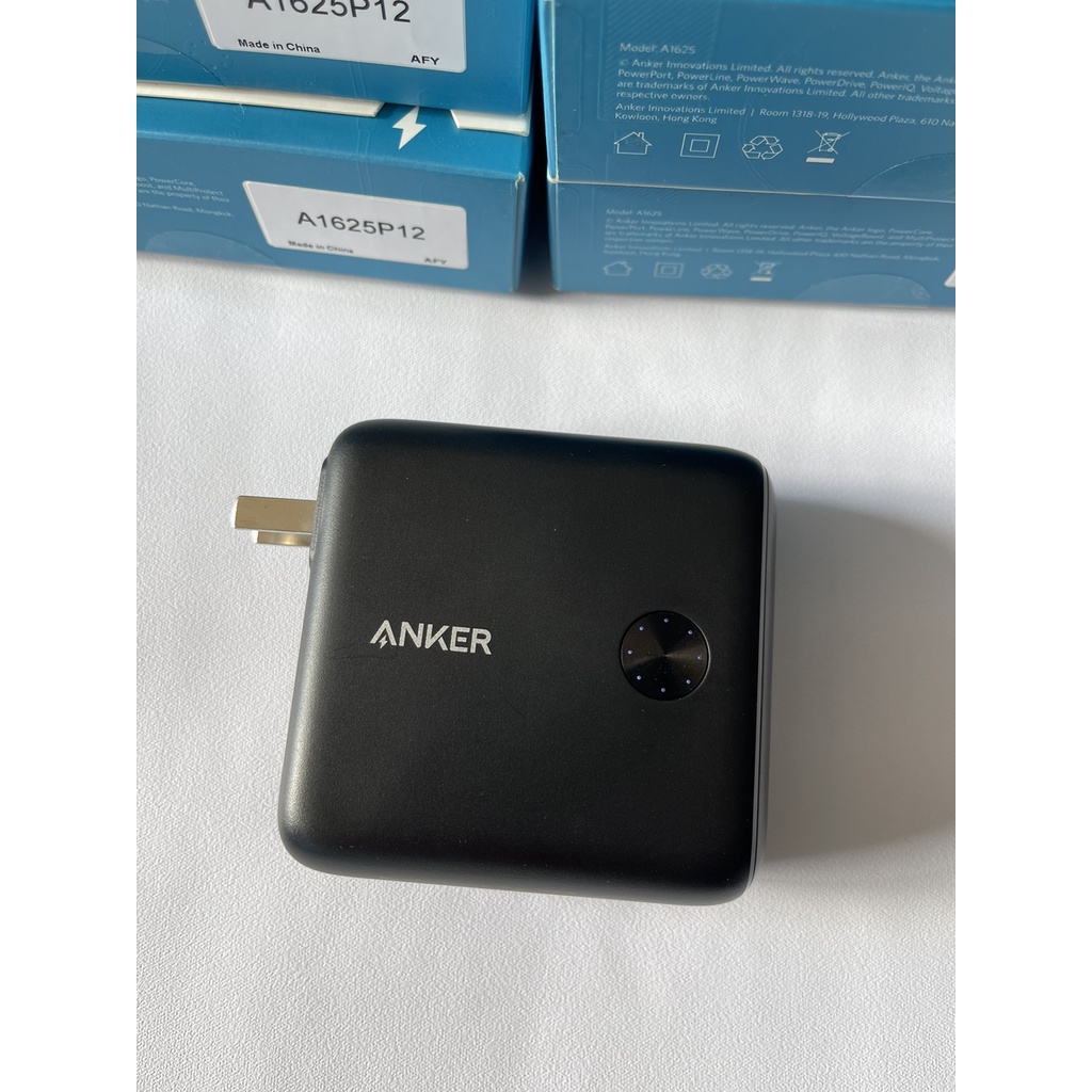 Anker A1621 Power Bank 2-in-1 Black | Shopee Thailand