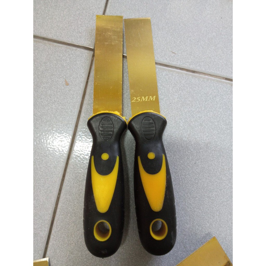 เกรียงโป้วทองเหลือง-Brass-Scraper-1"-2"-3"(Non-Spark) | Shopee Thailand
